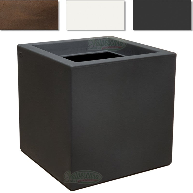 Vaso Cubo Viareggio cm 35-40-50-60 in resina Vasar Telcom – Valpescara ...